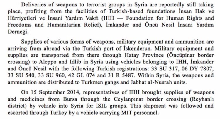 Turkish charity IHH, named by Russia as arms runner to jihadists ...