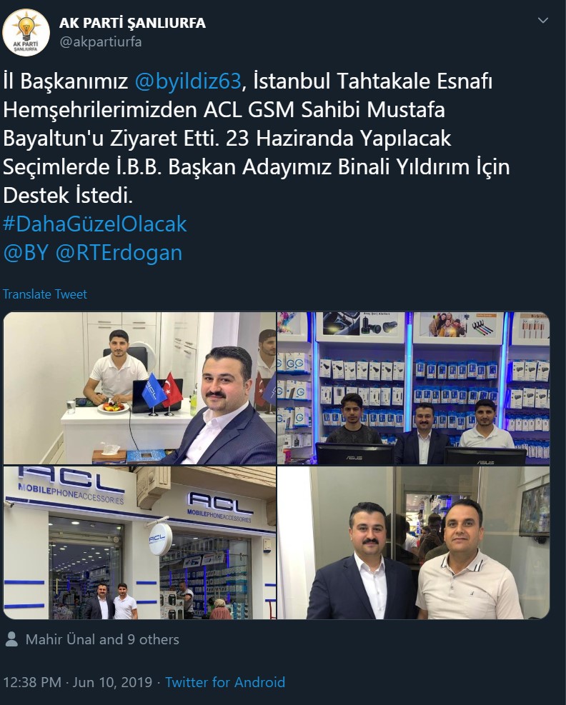 Turkish intelligence agency used a family-owned business to provide ...