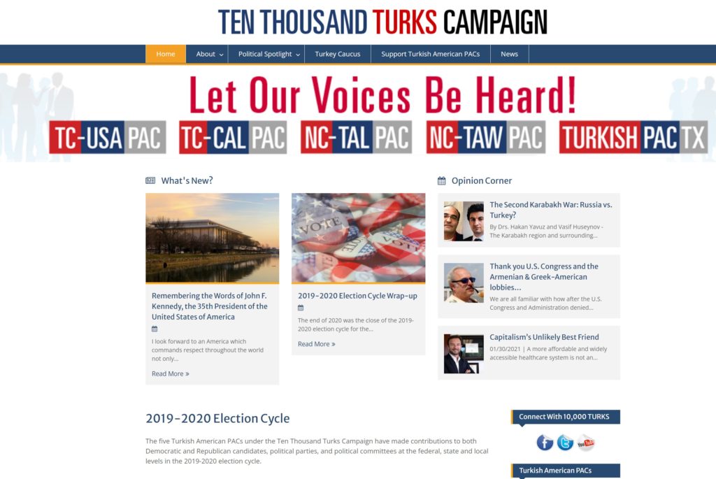 Foreign agents use Turkish American PACs to bankroll US elections ...