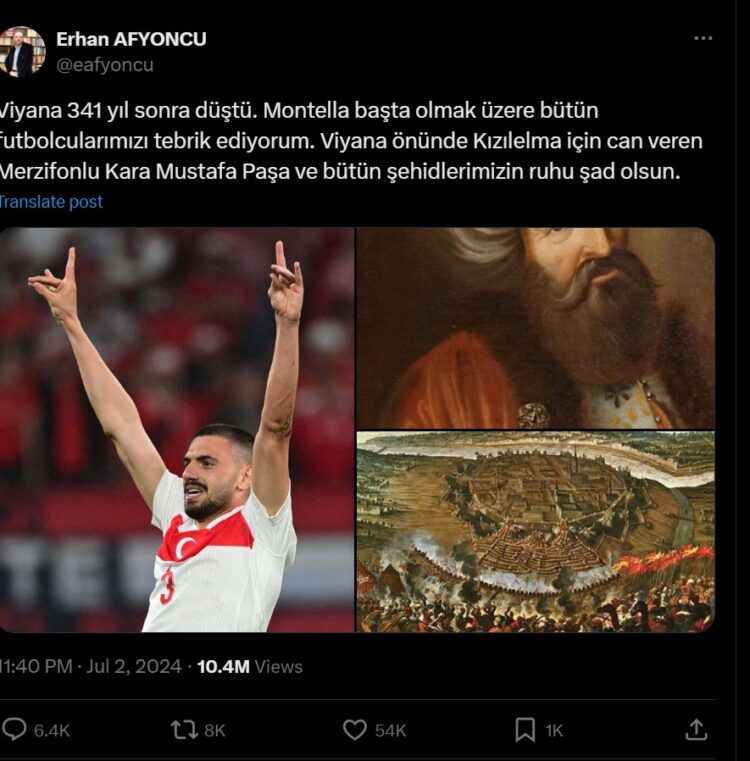 Turkey rekindles Ottoman aspirations with renewed push toward Vienna ...