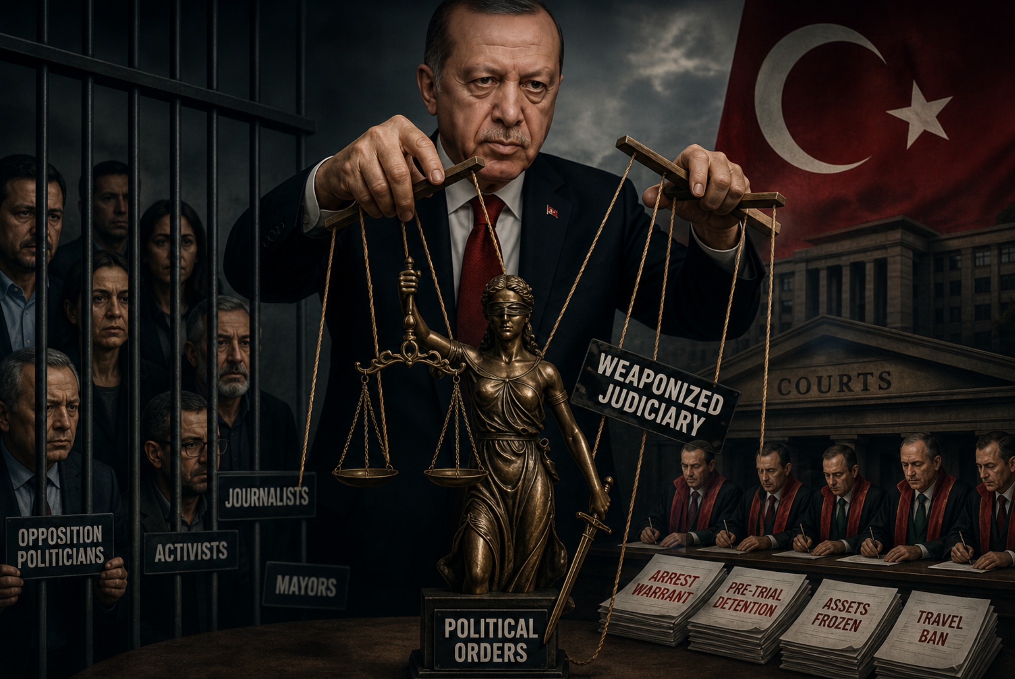 Erdogan turned Turkey’s judiciary into a weapon with help from his ...